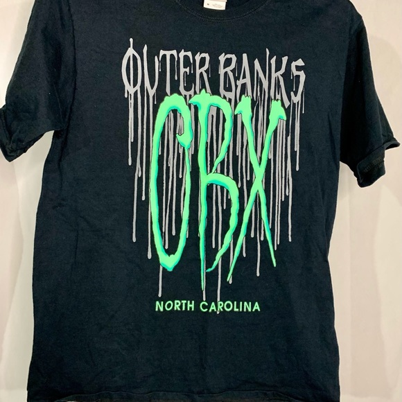Outer Banks | Shirts | Obx Outer Banks Tshirt Black Medium | Poshmark